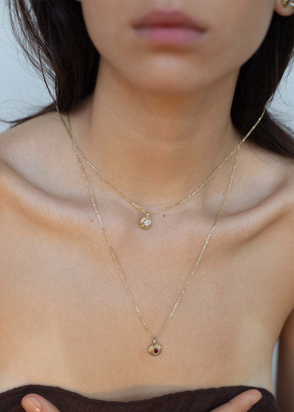 GOLD SERPENTINE NECKLACE – Ruby Star